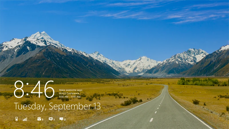 Hình ảnh đầu tiên của Windows 8 Developer Preview
