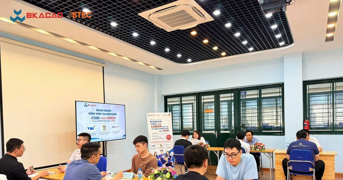 Sinh viên BTEC-BKACAD trải nghiệm phỏng vấn thực tế cùng doanh nghiệp ...